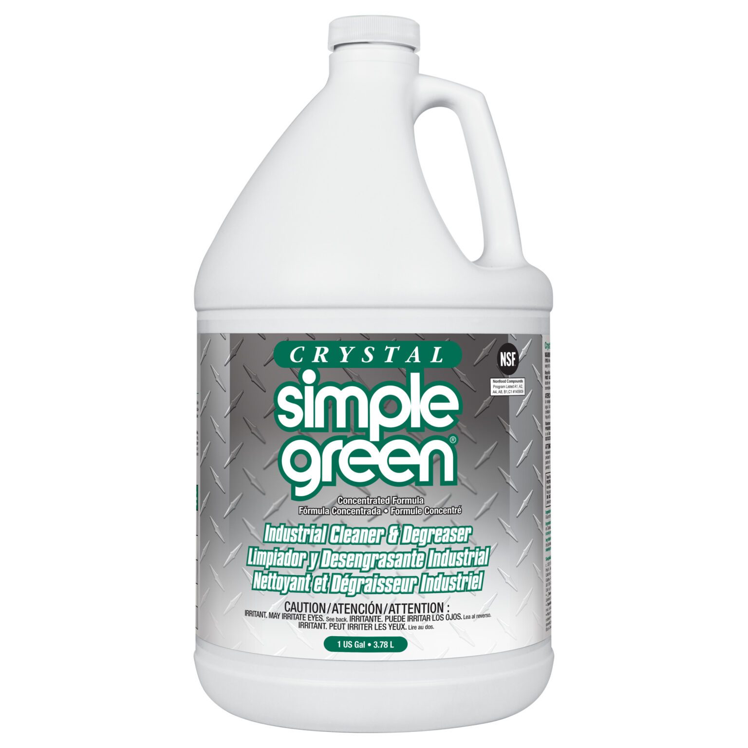 Crystal Simple Green®– Limpiador y Desengrasante – NSF – 3.8L (1Gal ...