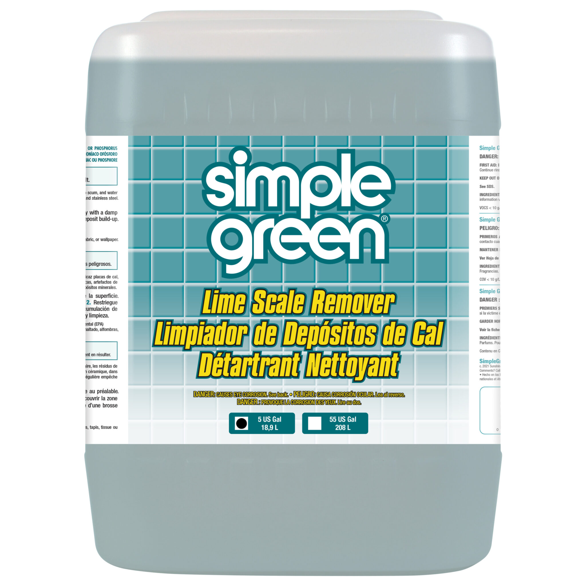Simple Green® Lime Scale Remover – Sarricida – 18.9L (5Gal) - Simple Green
